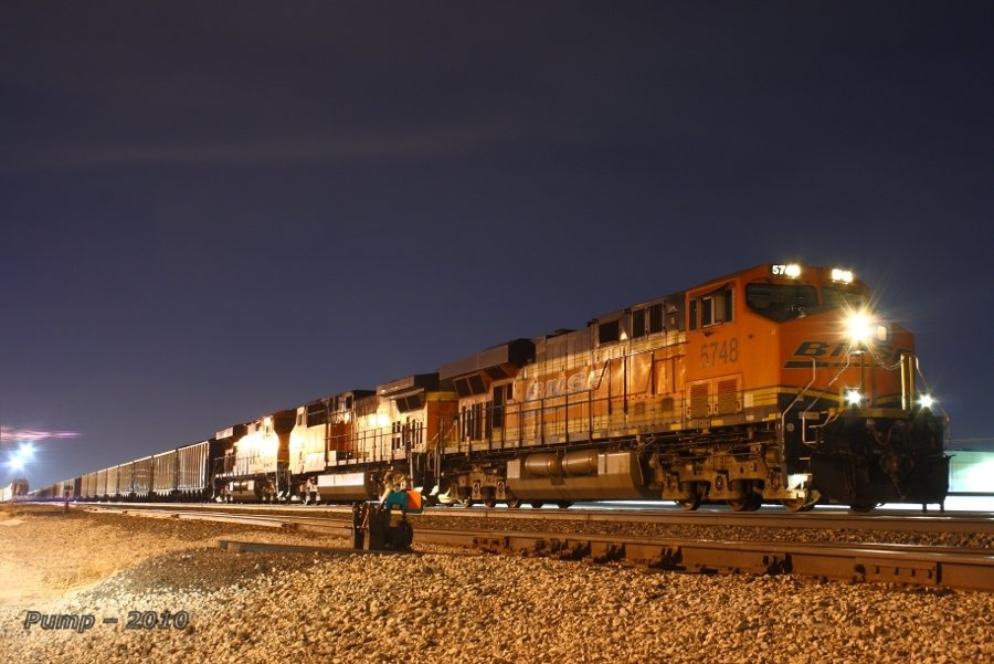 Southbound BNSF Loaded Coal Train